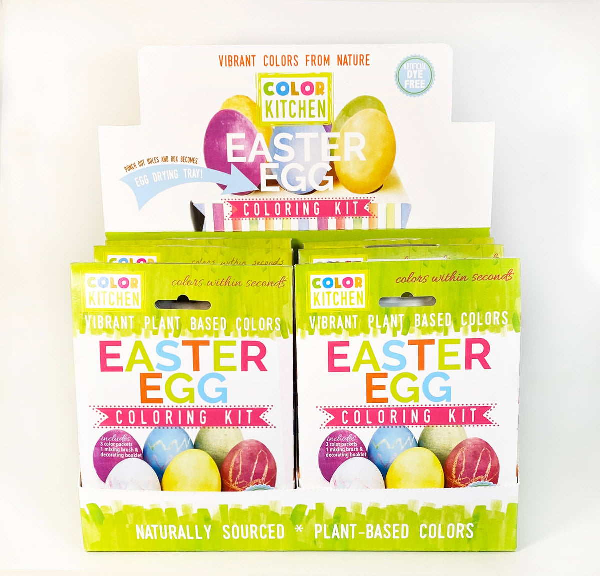 Natural Easter Egg Coloring Kit-Orange, Purple, Blue - Plant Based Col ...